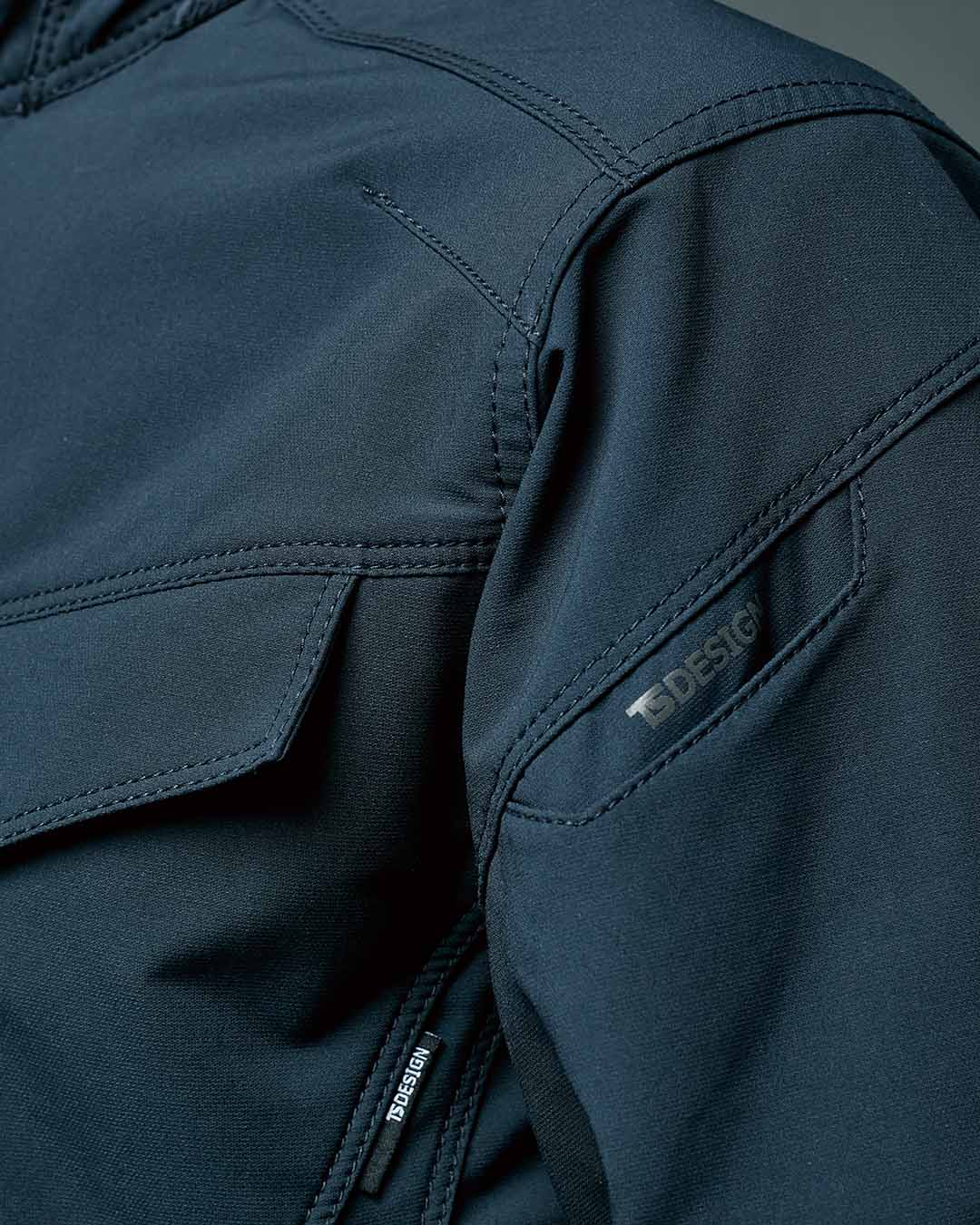 4616 エコハイブリッドダブルクロスジャケット – TS DESIGN