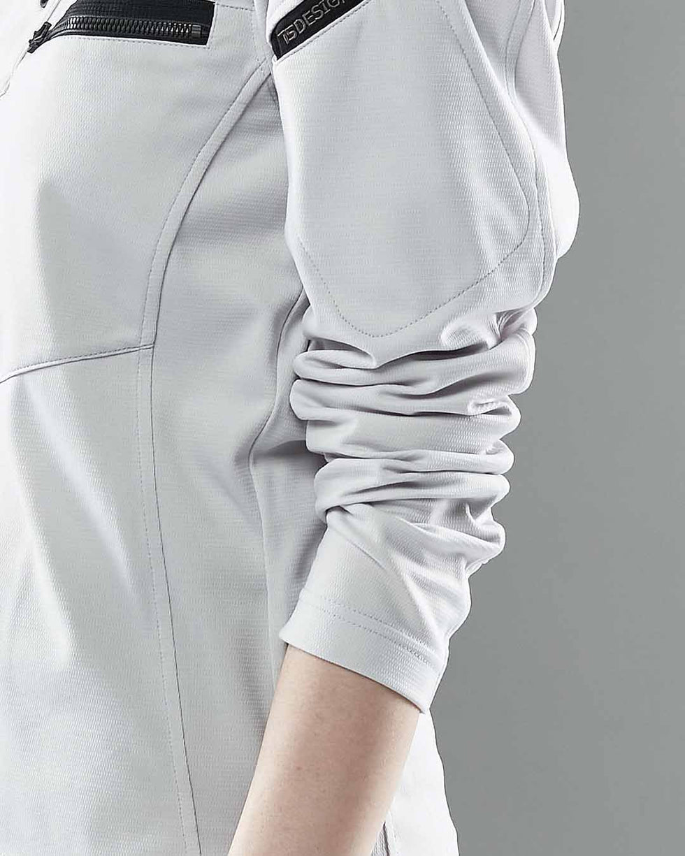 51305 T/Cワークニットロングポロシャツ – TS DESIGN