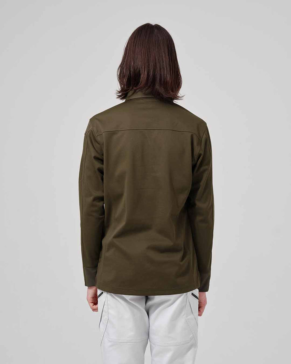 51305 T/Cワークニットロングポロシャツ – TS DESIGN