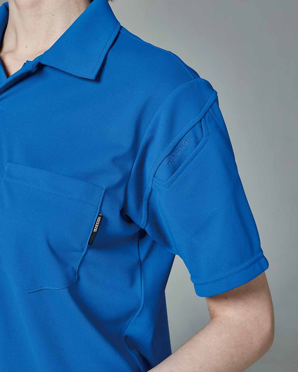 6065 ドライショートスリーブポロシャツ – TS DESIGN